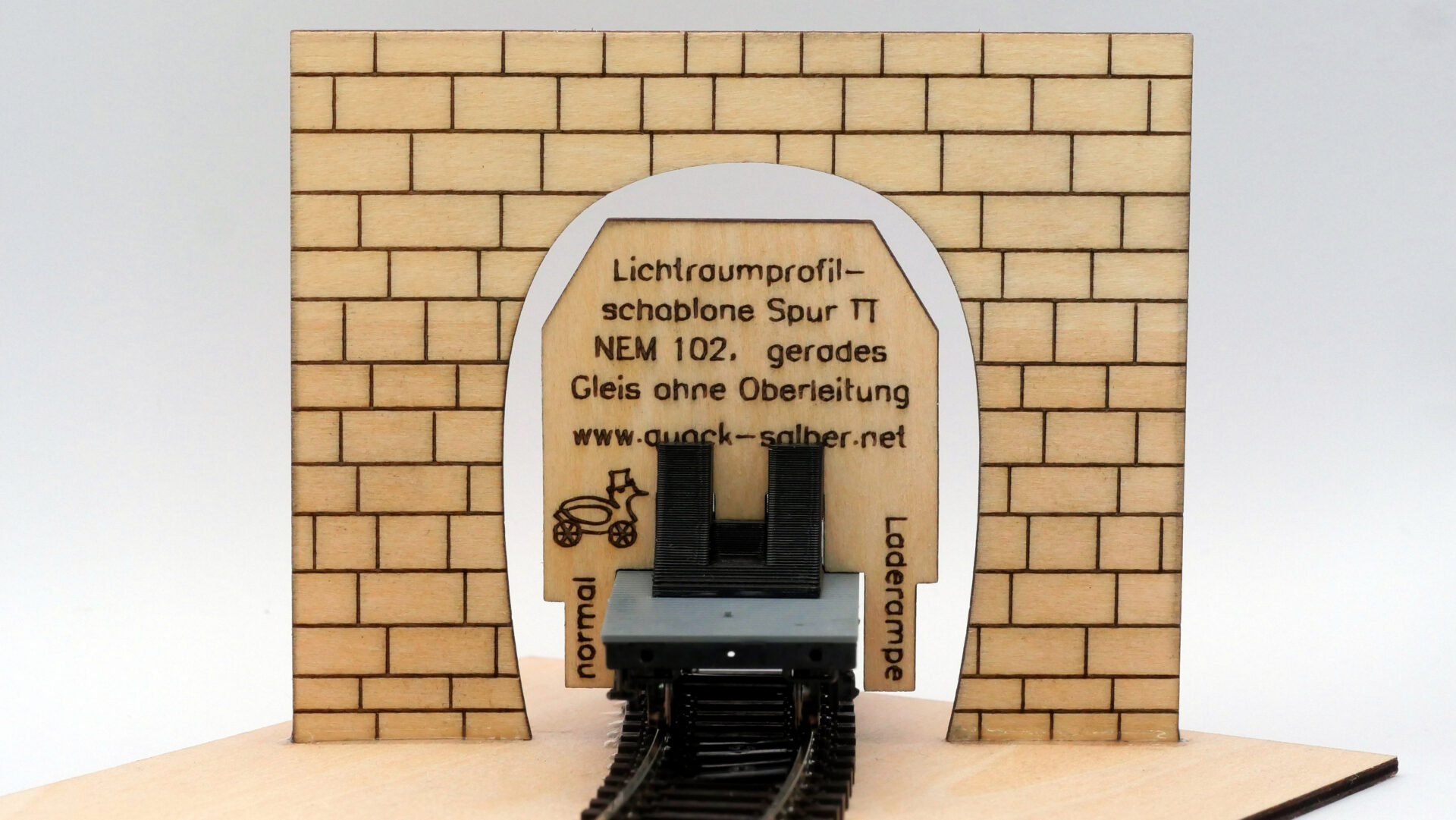 Lichtraumprofil-Messwagen – Waggonfabrik Quack & Salber